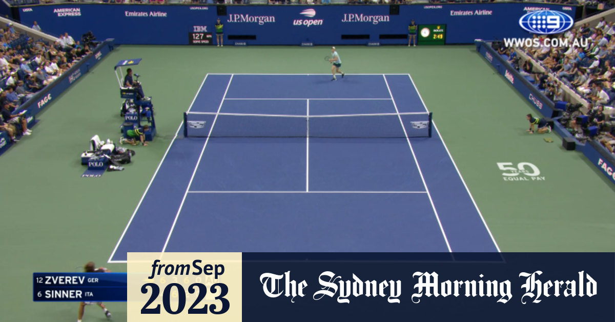 Video: Tennis Highlights: Jannik Sinner v Alexander Zverev